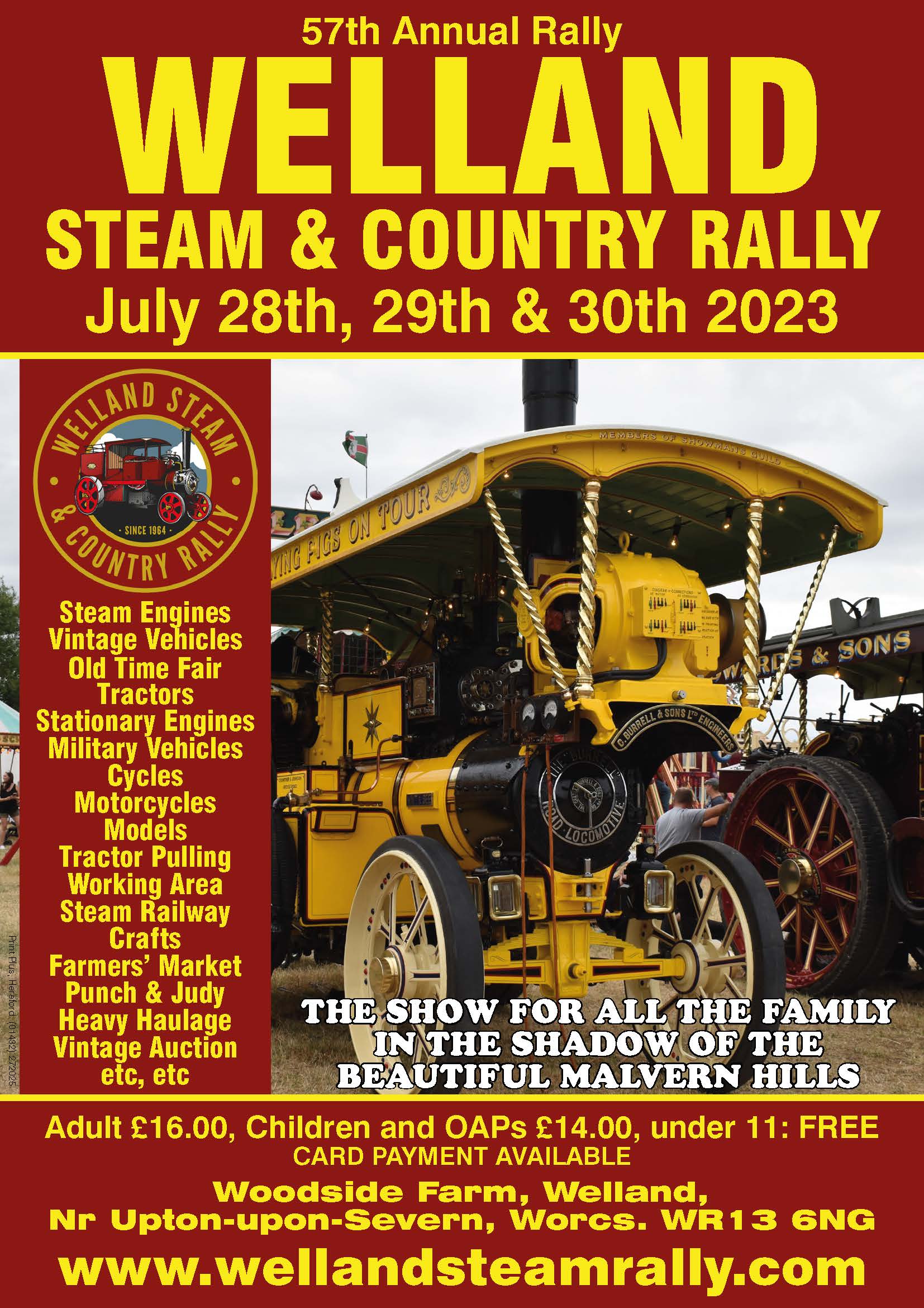 Home ⋆ Welland Steam & Country Rally